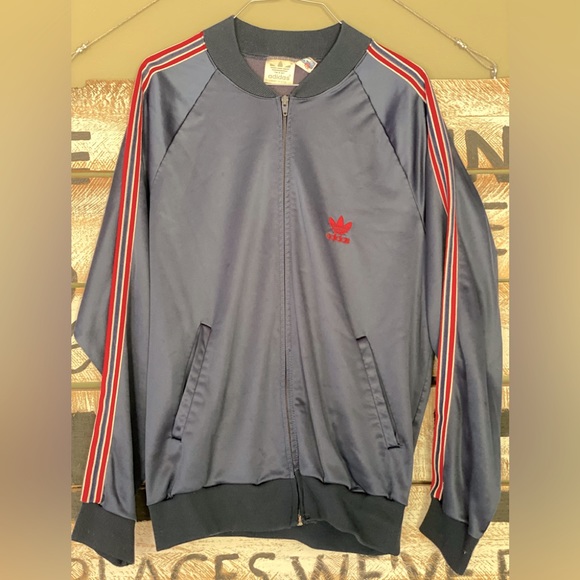 adidas | Jackets & Coats | 7s80s Vintage Adidas Track Jacket | Poshmark